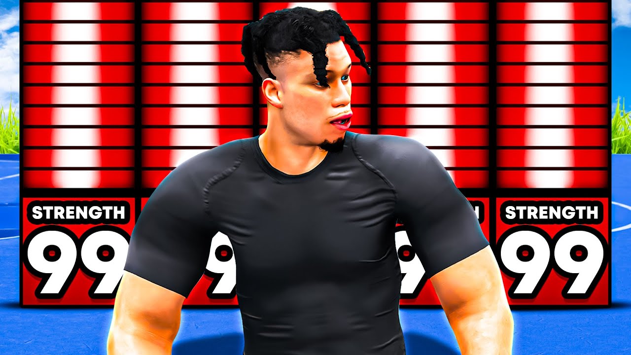 The Best 99 Strength Build in NBA 2K24! - YouTube