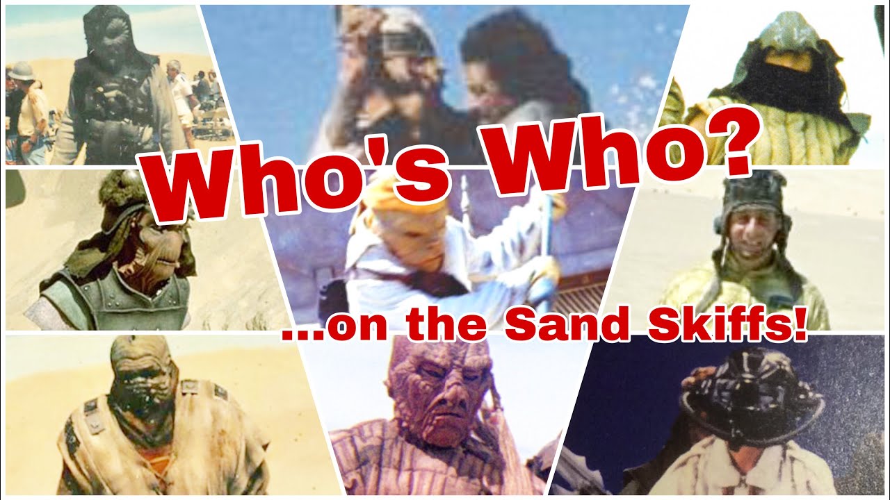 Every Character (and Action Figure!) on Jabba’s Sail Barge PART 1: The ...