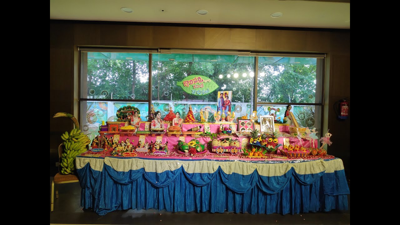 Pelli Kantha| Panakalu Kavidlu | Telugu Wedding decoration | Wedding ...