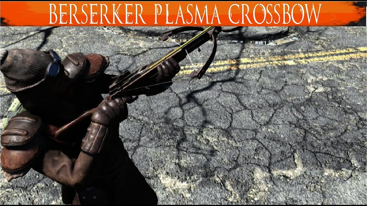 Fallout 76 Berserker Plasma Crossbow Legendary Weapon test. Fallout 76 ...