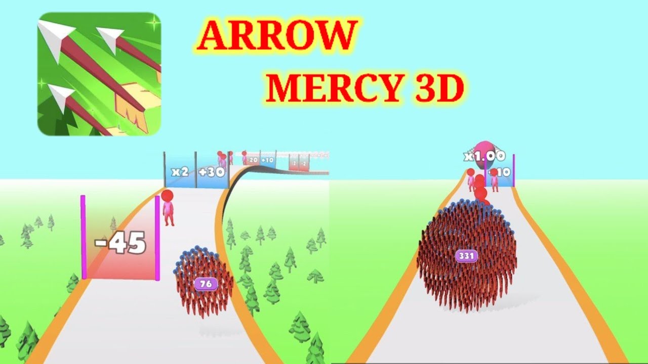 Arrow merge 3D (level 1-3):All levels Walkthrough gameplay(android,ios ...