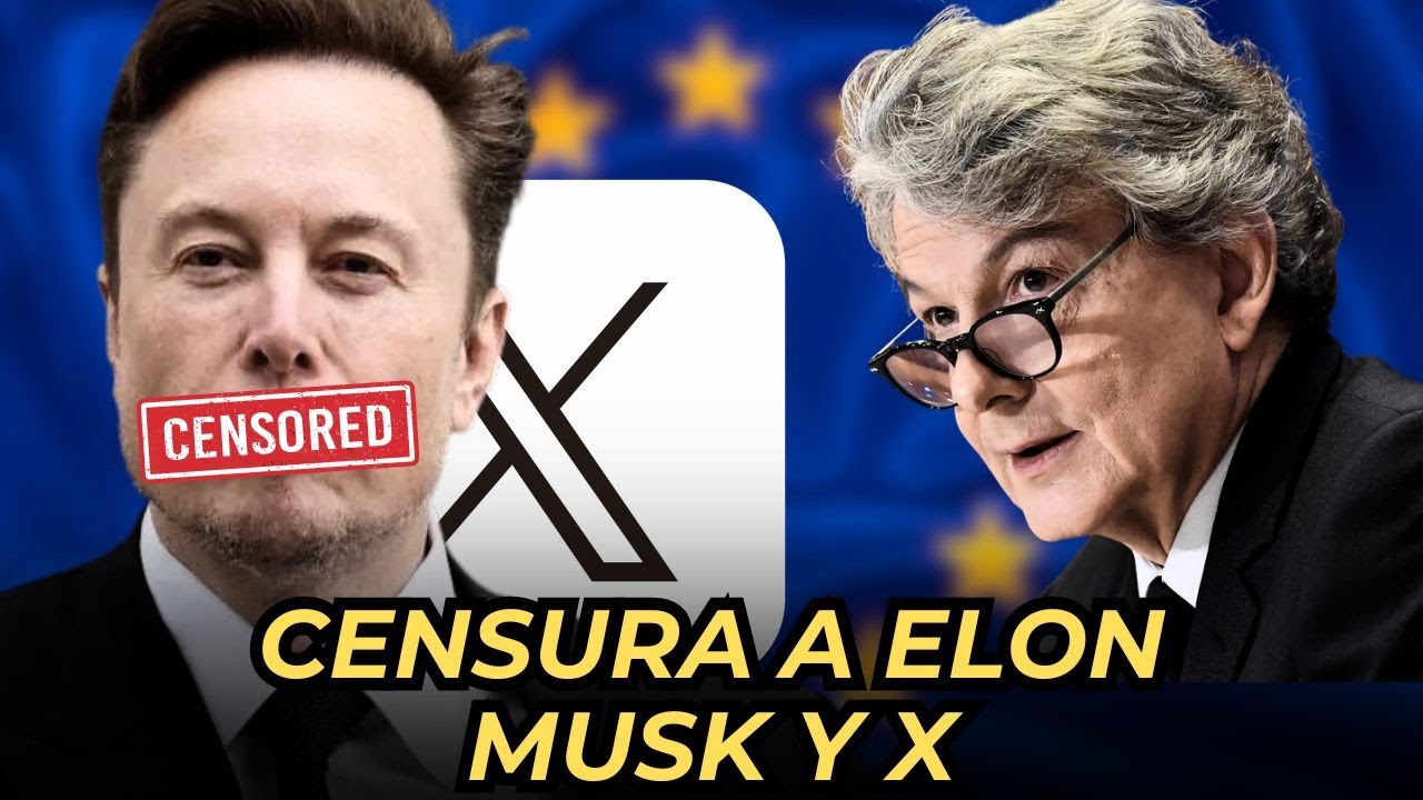 LA UNIÓN EUROPEA AMENAZA A ELON MUSK - YouTube