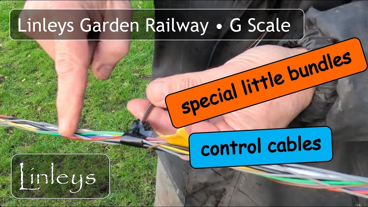 Building a Garden Railway • Control System Cable Bundle • Unique Cables ...
