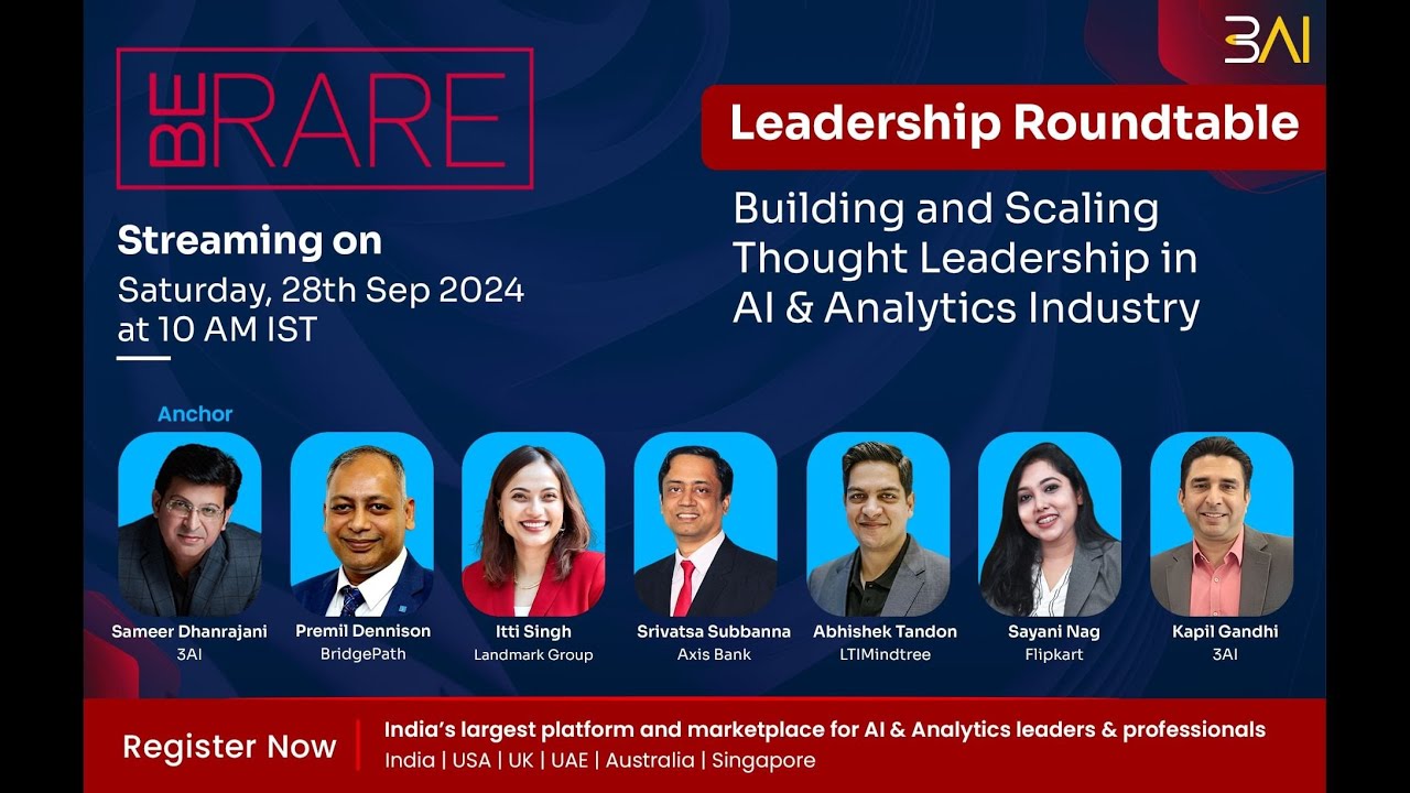 3AI Leadership Roundtable: Building and Scaling Thought Leadership ...