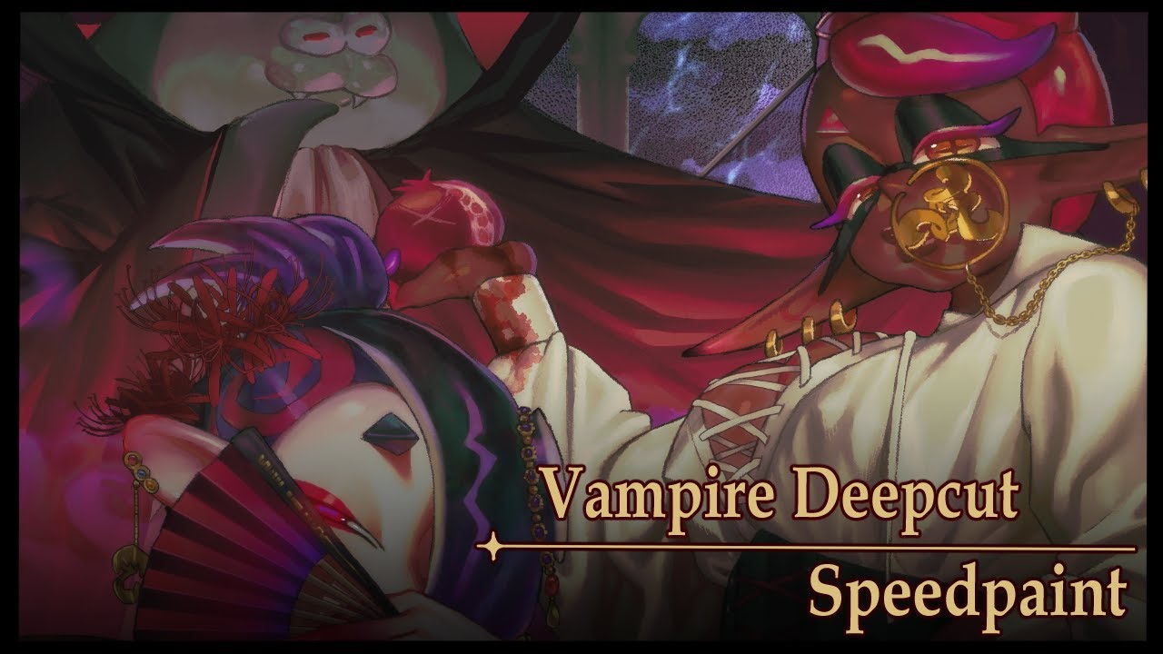 Vampire Deepcut (speedpaint) - YouTube