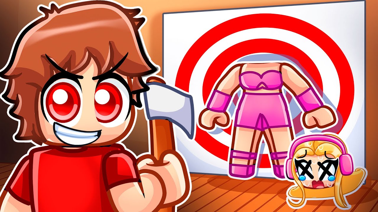 Throwing 3,513,971 Axes At MY CRAZY FAN GIRLS In Roblox... - YouTube