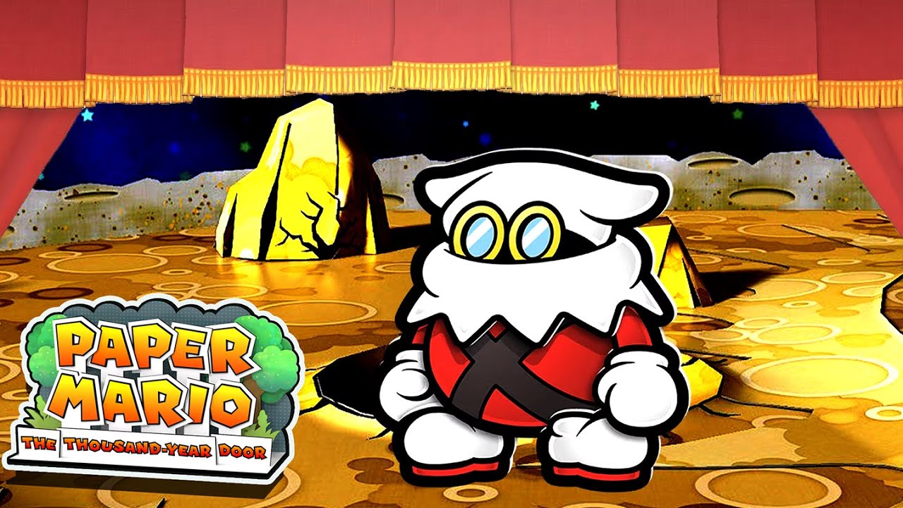 To the moon! || Paper Mario: The Thousand-Year Door - YouTube