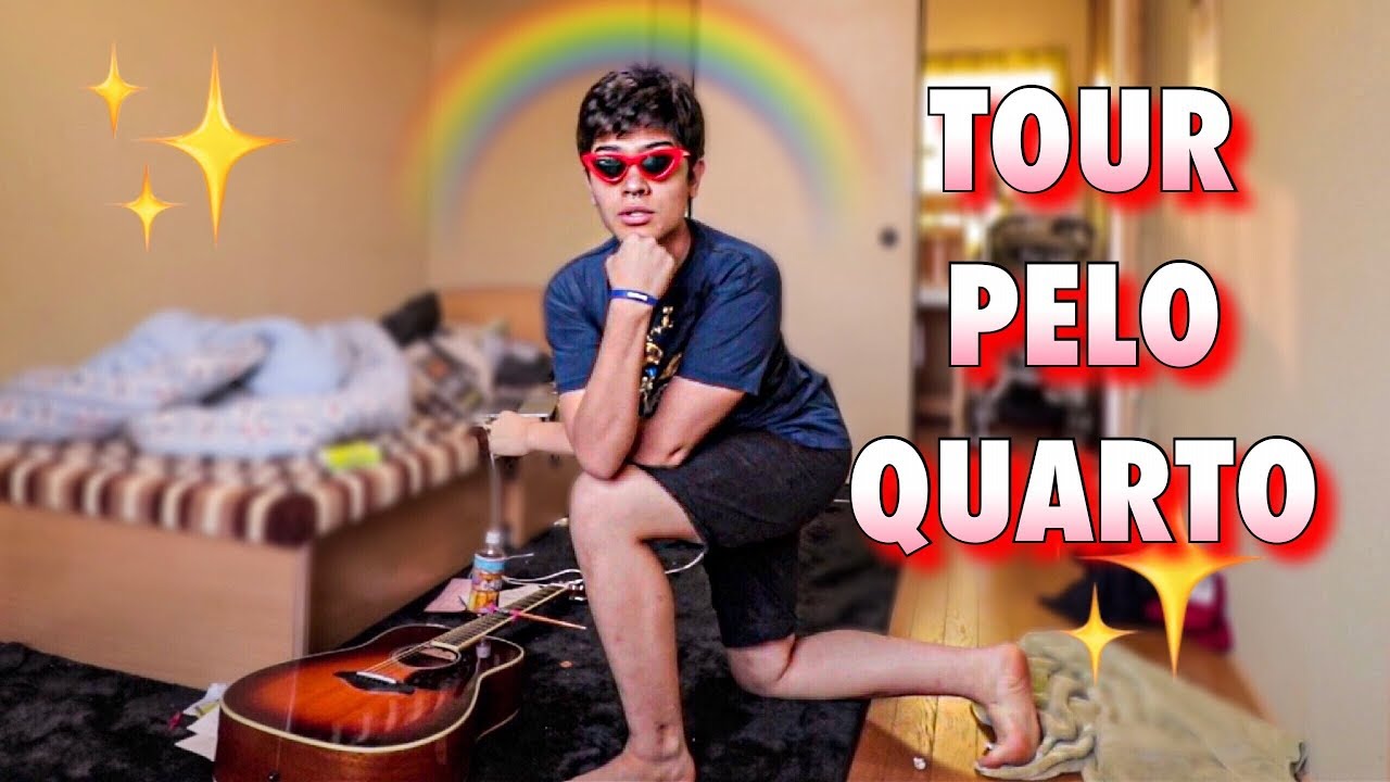 TOUR pelo meu QUARTO lixão(dancei super kkjjk) - YouTube