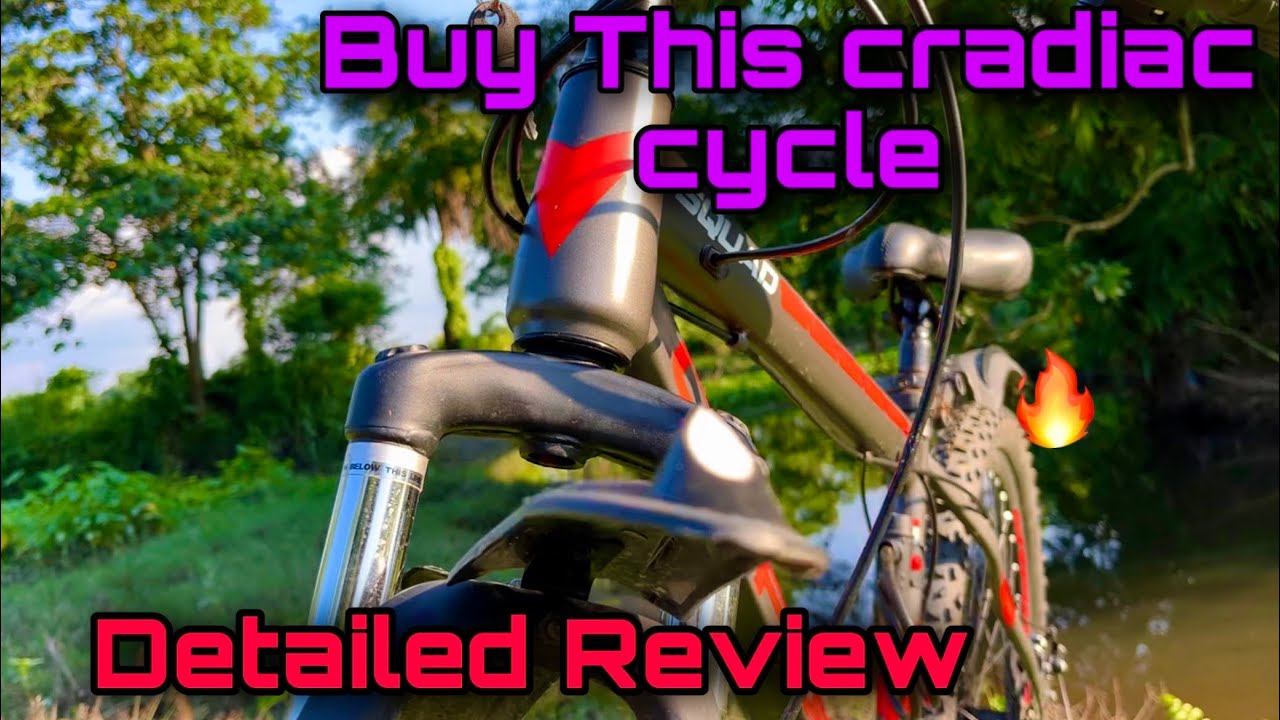 Ride trails with comfort || Detailed review of MTB Bike cradiac squad ...