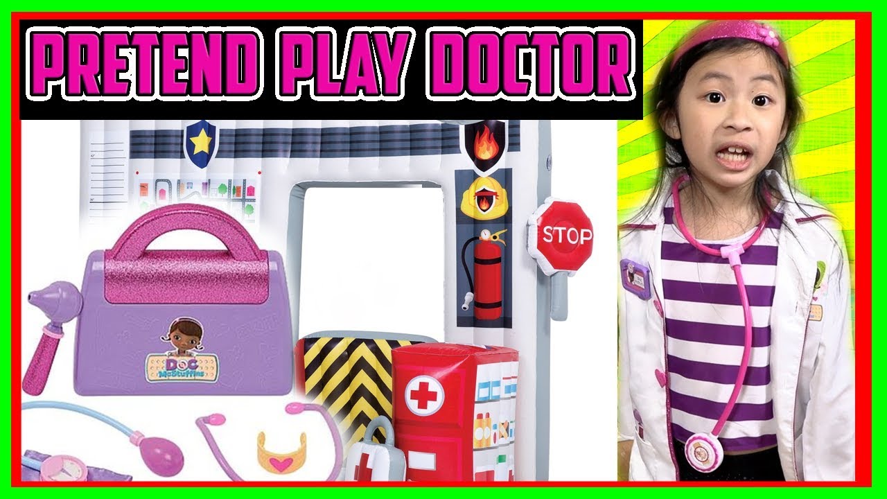 Pretend Play Doctor Helps Kids Feel Better Fast. - YouTube