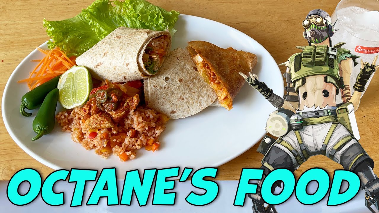 What Octane Eats From Apex Legends | Making Octane's Favorite Food ...