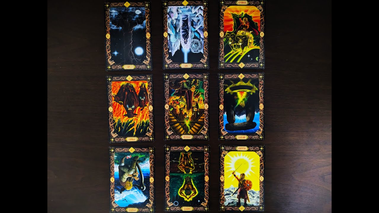 月間ルーン占い 23/12/10-24/1/6（ Monthly Rune Fortune-Telling to Lead You, 10 ...