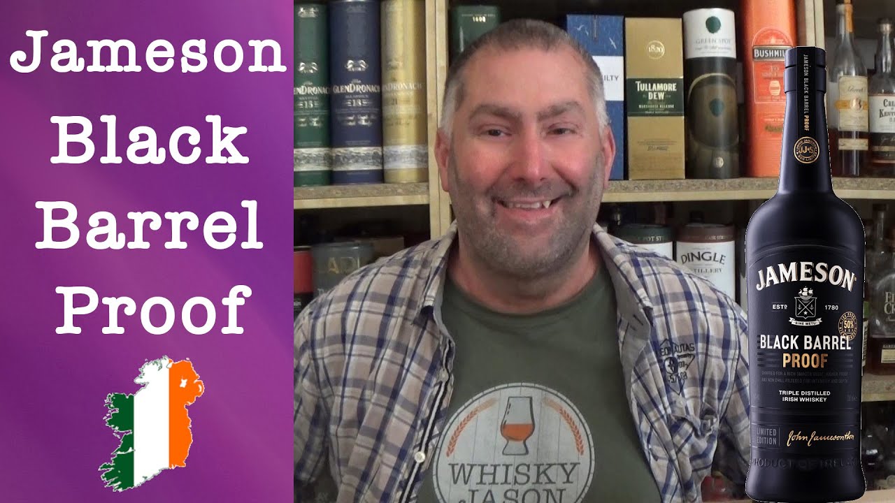 Jameson Black Barrel Proof Irish Whiskey Review by WhiskyJason - YouTube