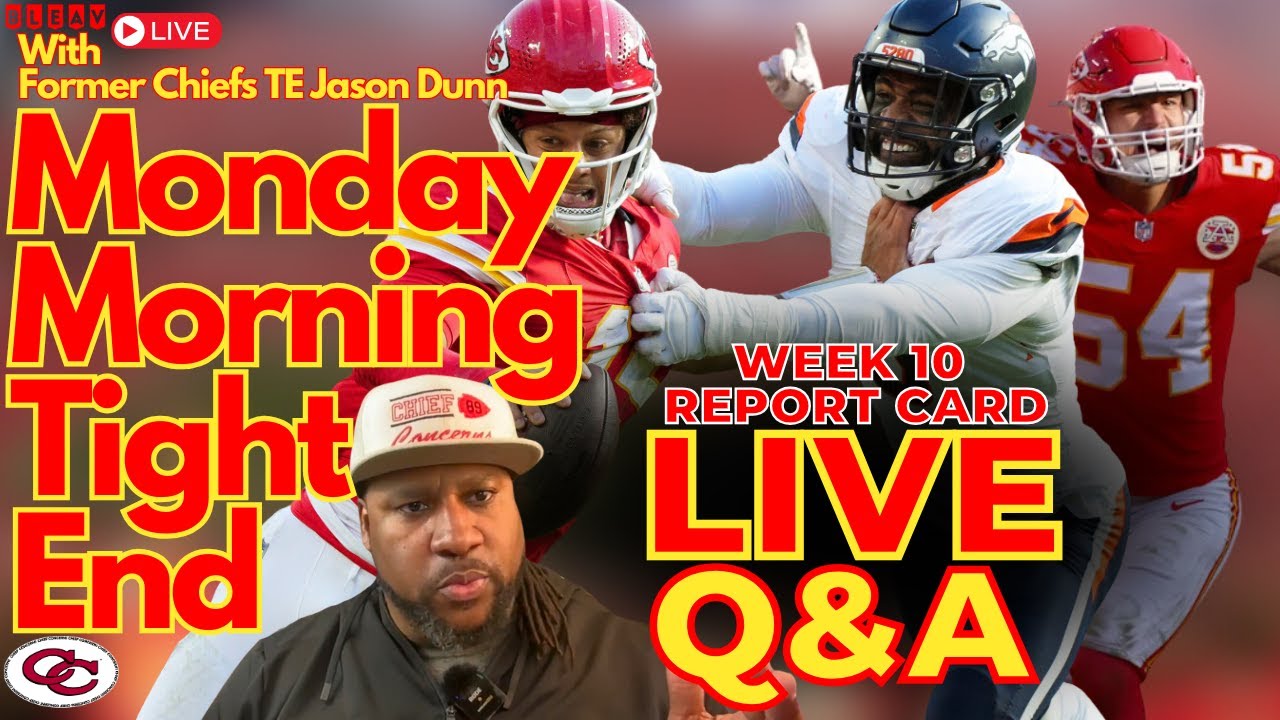 Monday Morning Tight End Ep. 60 - Former Chiefs TE Jason Dunn's Week 10 ...