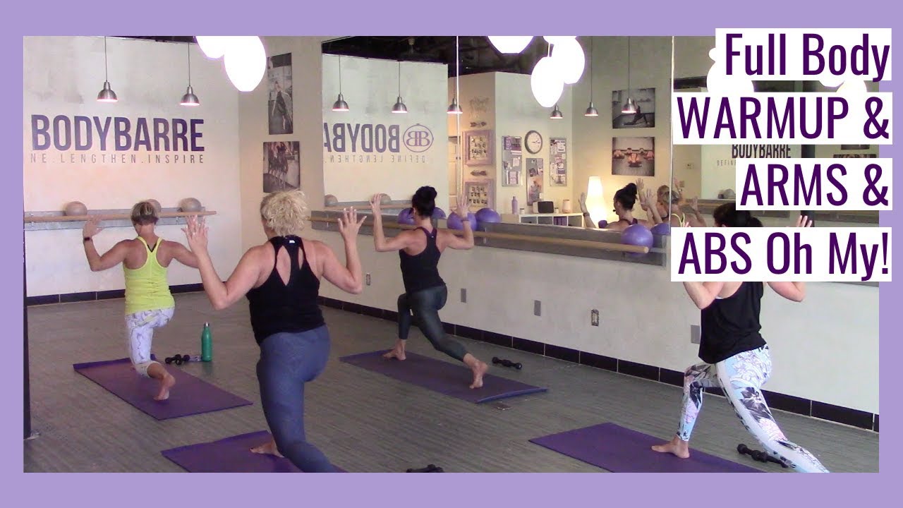 🍑 Off the Barre 🍑 Workout with Paige! Warmup, Arms & Abs! (Purchase ...