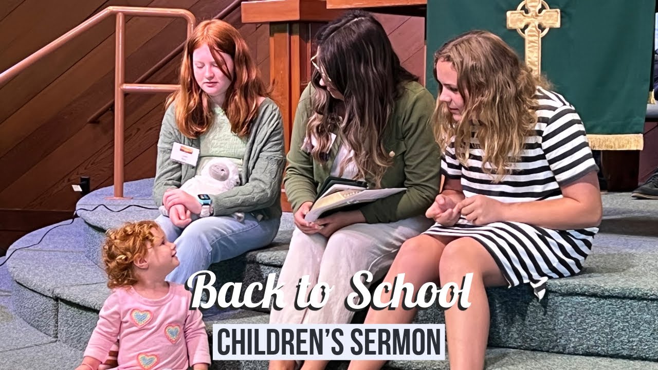 Back to School: Children's Sermon - YouTube