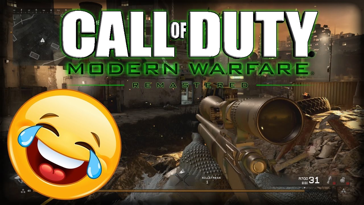 1v1 COMEBACK! M16 vs R700 on Modern Warfare Remastered! - YouTube