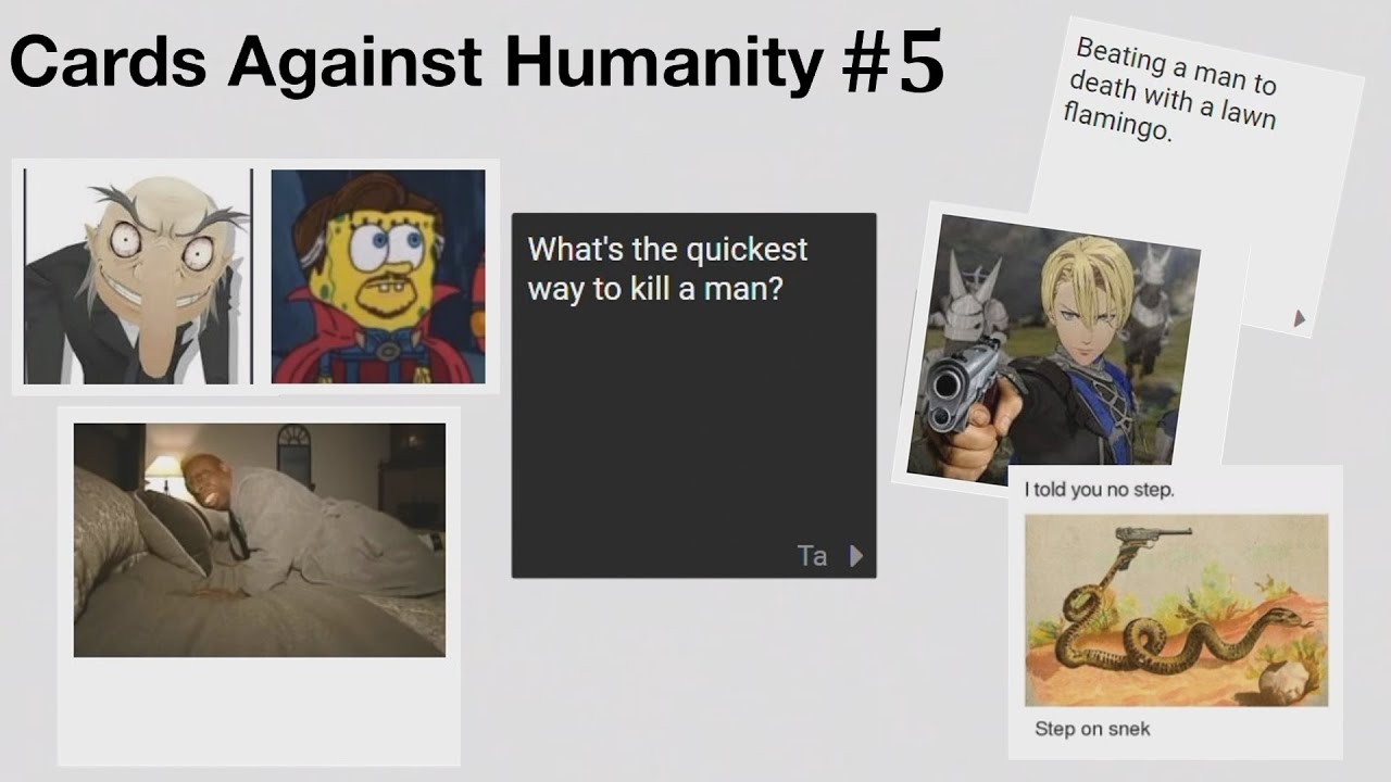 This Game Keeps Getting More Disturbing (Cards Against Humanity) - YouTube
