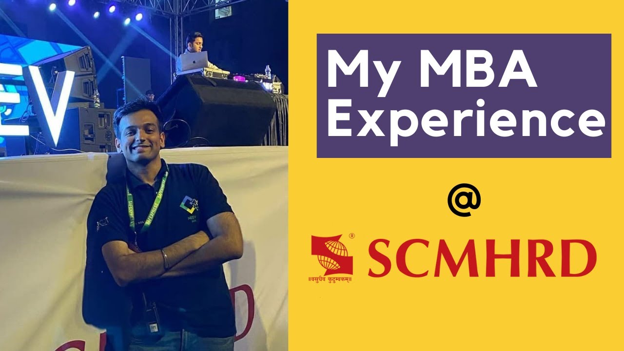 How is an MBA at SCMHRD like? | My experience - YouTube