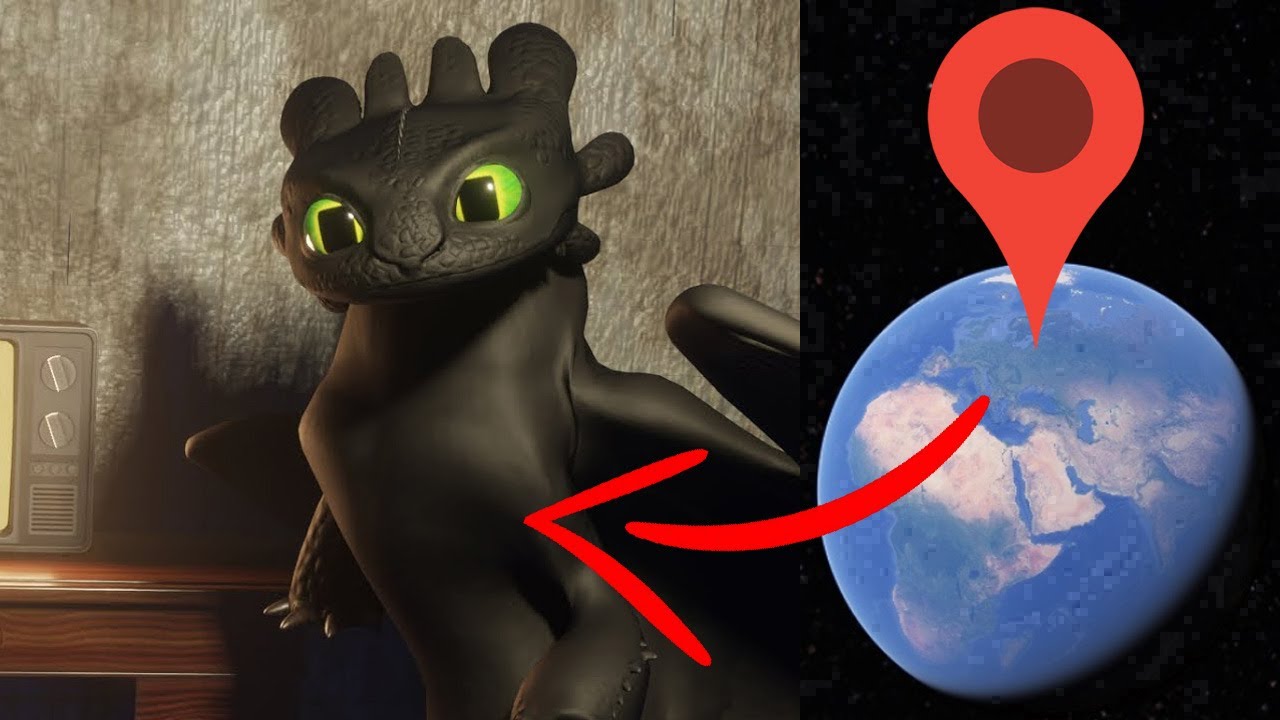 Toothless CAUGHT Dancing In Your House on Google Earth! - YouTube