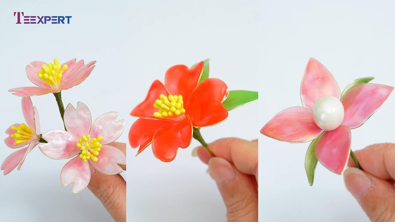 ️Easy DIY UV Dip Resin Flowers Anyone Can Try!#diy - YouTube