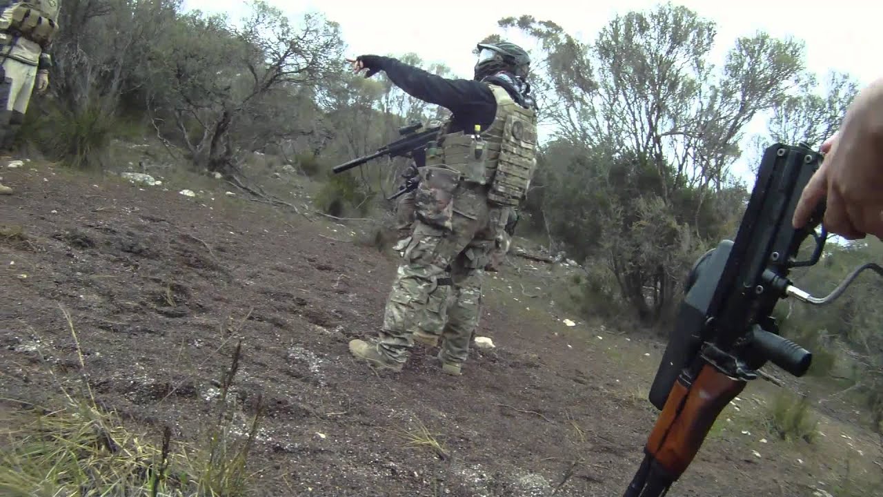 Bushball Skirmish SABRE Skirmish SA Adelaide july 12 - YouTube