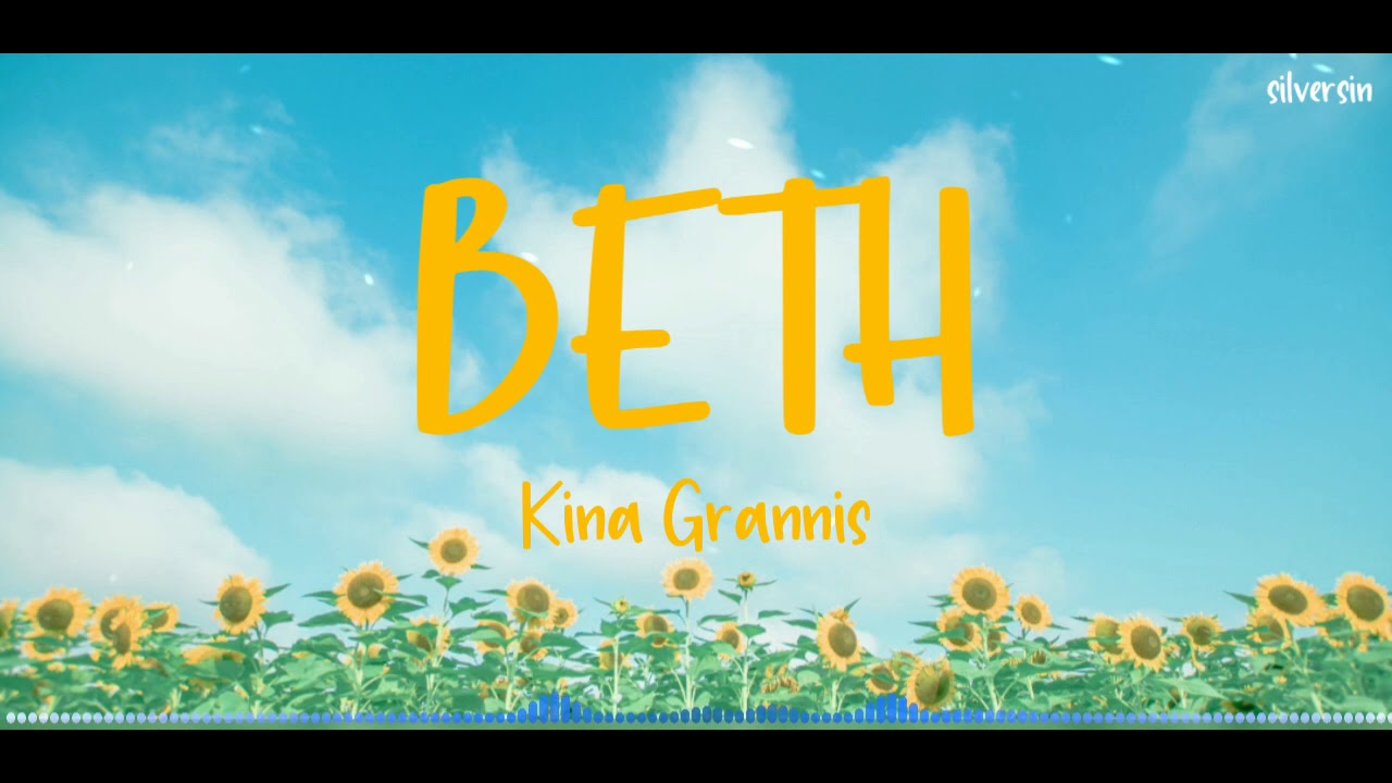 Kina Grannis - Beth (Lyrics Video) - YouTube