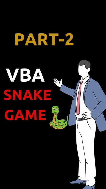 Excel Snake Game in VBA – Part 2 | 🐍🎮 #shorts #excel #vba #automation #macro - YouTube