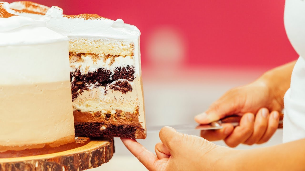 4 Ways To Make COFFEE Cake! Starbucks Salted Caramel, Tim Hortons ...