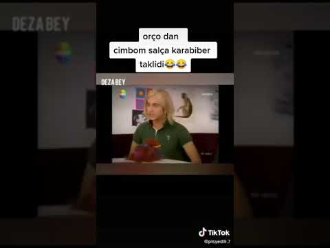 ORÇO DAN KARABİBER CİMBOM SALÇA TAKLİDİ