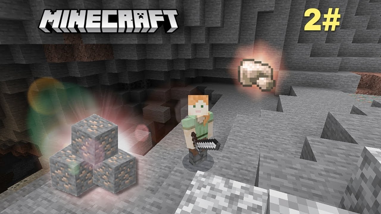 GO TU IRON MINING/MINECRAFT EPISODE.2# - YouTube