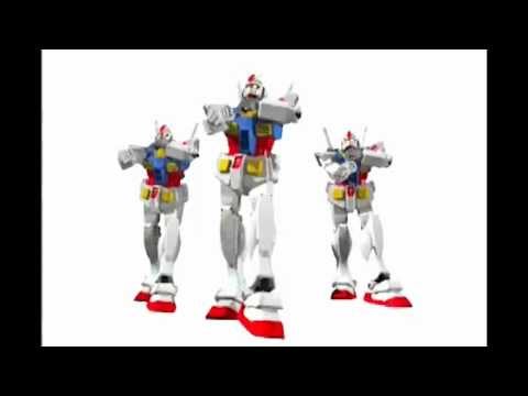 3体のGUNDAMが Perfumeのdanceを踊る.mov - YouTube
