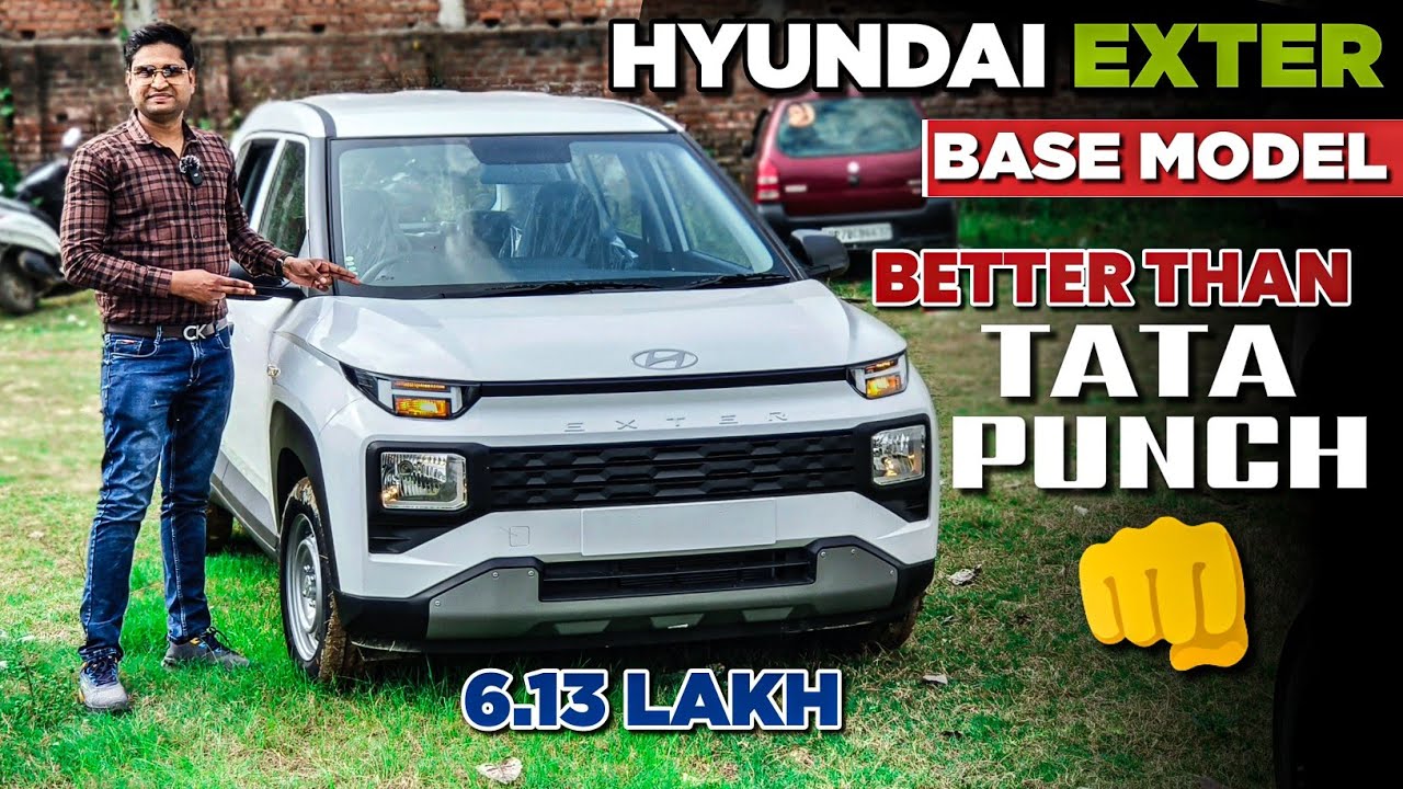Hyundai Exter EX Base Model Review and Walkaround 🔥 l 6.13 LAKH 🔥 l ...