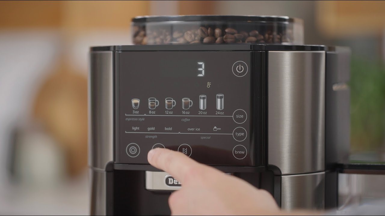 TrueBrew™ Coffee Maker | Setting the water temperature - YouTube
