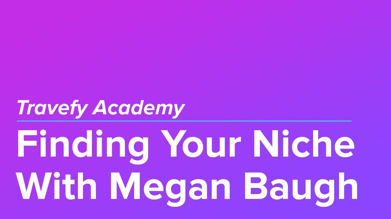 Finding Your Niche with Featured Guest Megan Baugh - YouTube