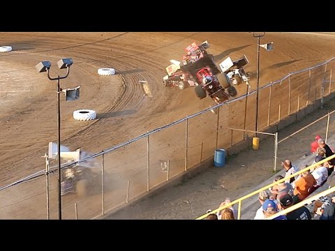 Butler Speedway AllStar Show crash recap: Mackie and Ley, with a Blaney ...