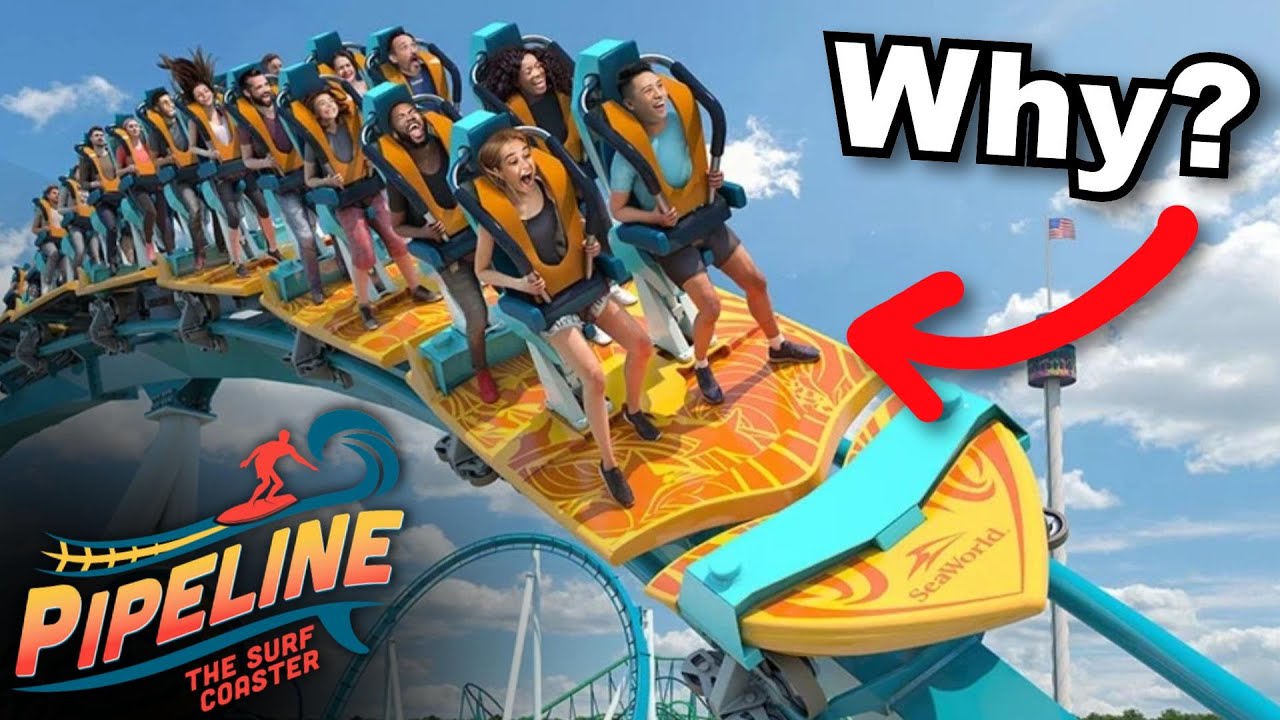 SeaWorld's NEW Surf Coaster Makes NO SENSE (Pipeline Analysis) - YouTube