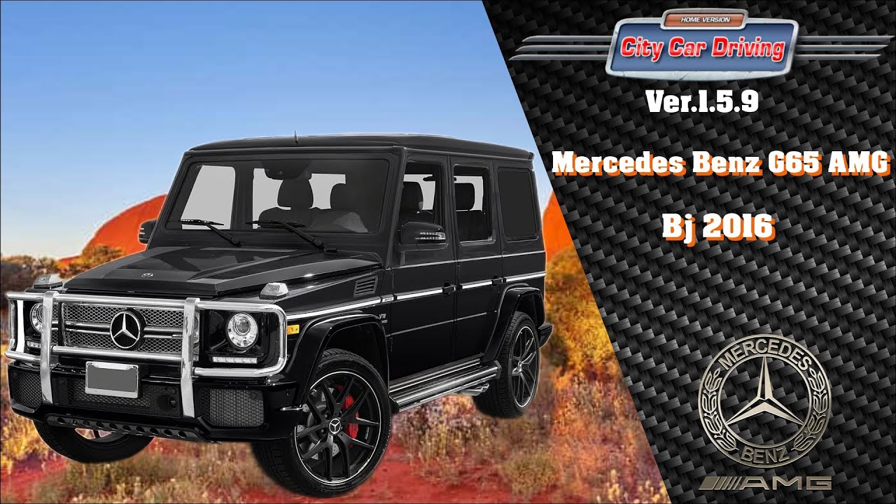 Mercedes Benz G65 AMG - City Car Driving + Downloadlink - YouTube