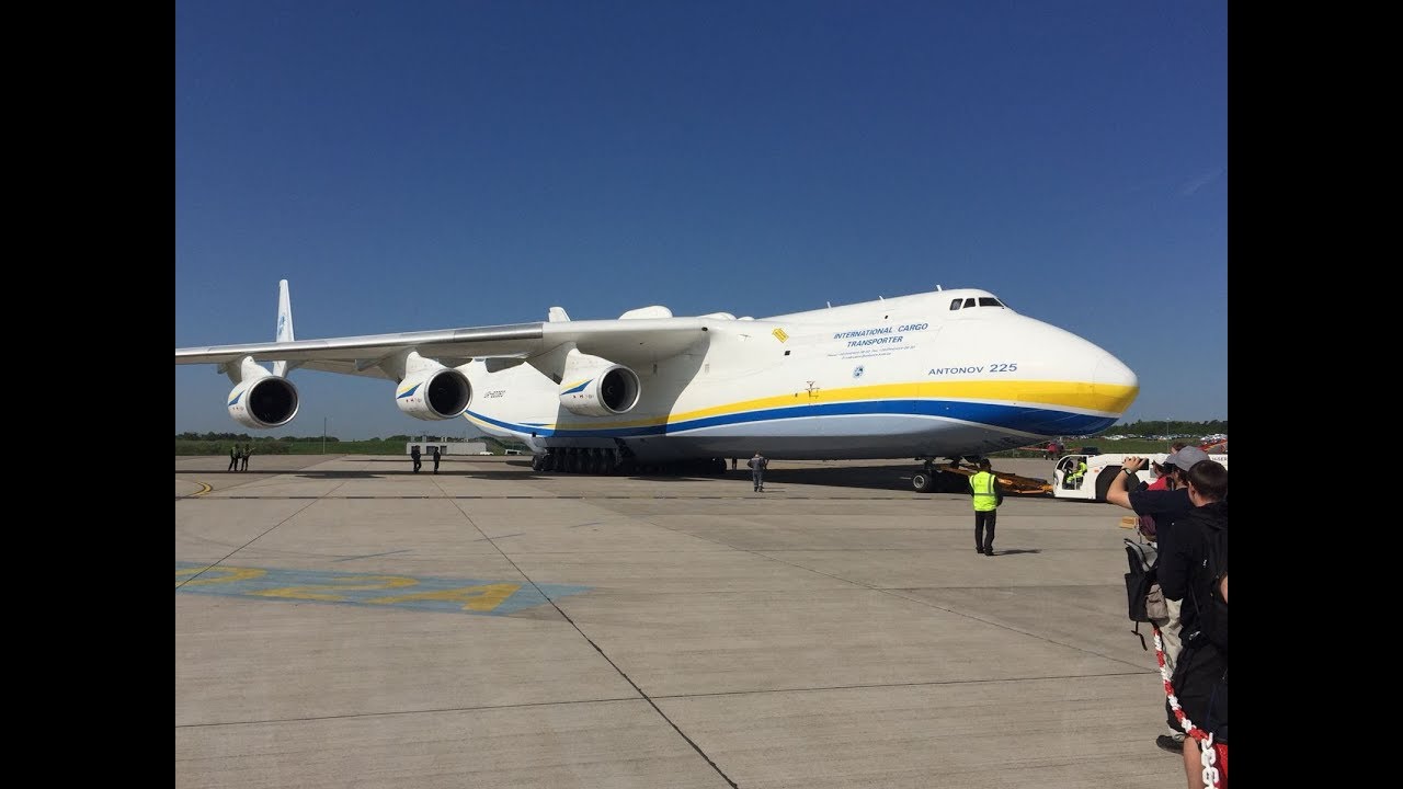 INCREDIBLE AN-225 VISIT! - YouTube