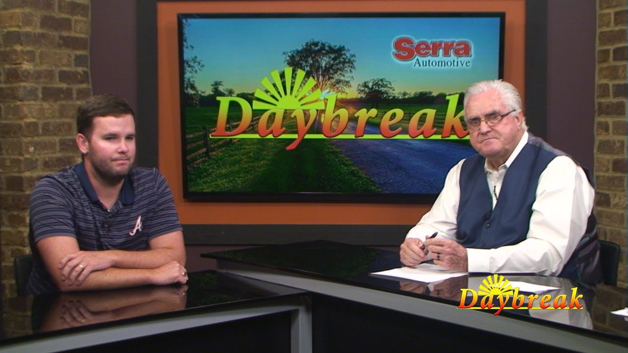 Daybreak w/ City of Sylacauga District 1 Councilman, Ashton Fowler 08 ...