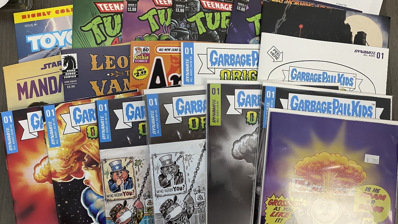 Comic Book Pickups October 5 2022 New Comics Wednesday NCBD TMNT ...