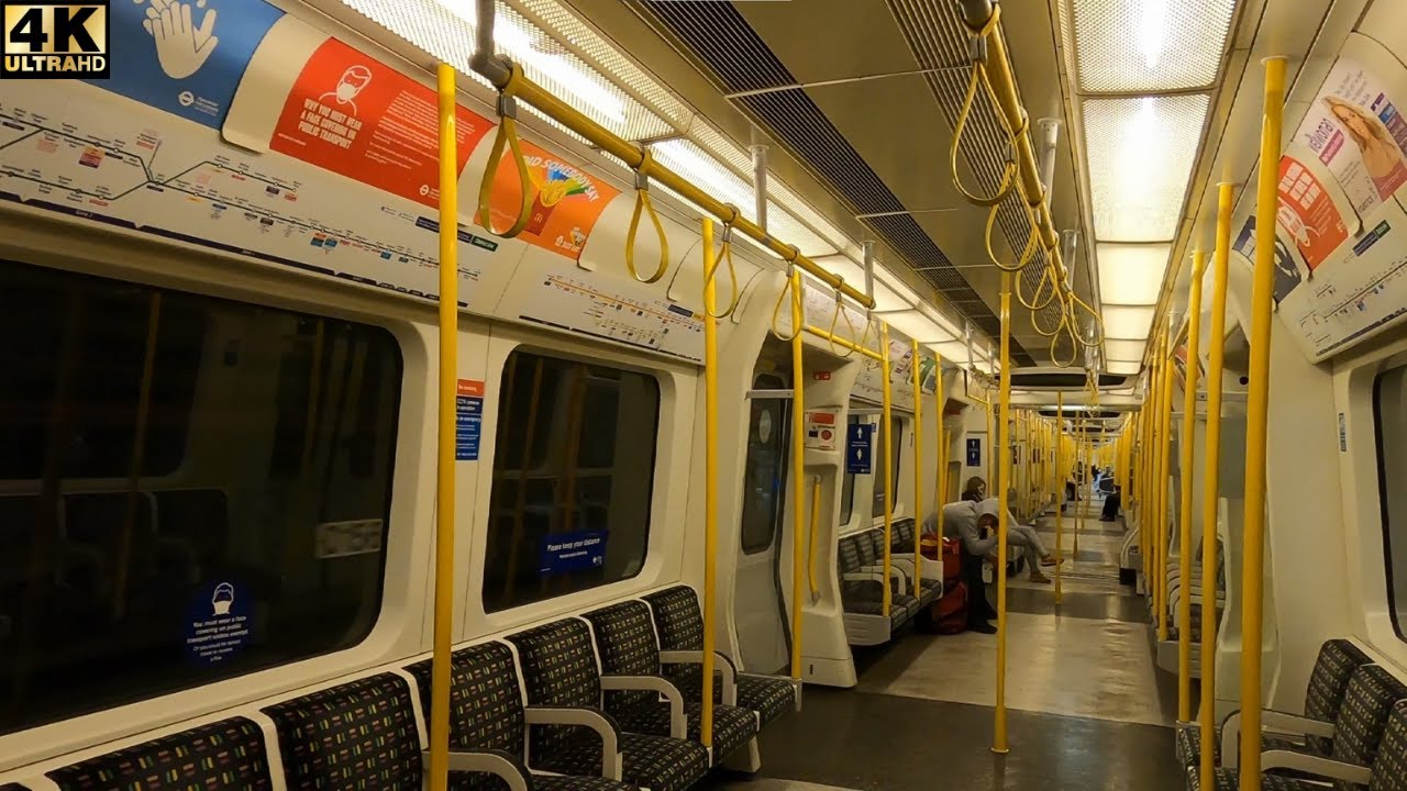 District Line Train | London Underground District Line Train Trip ...