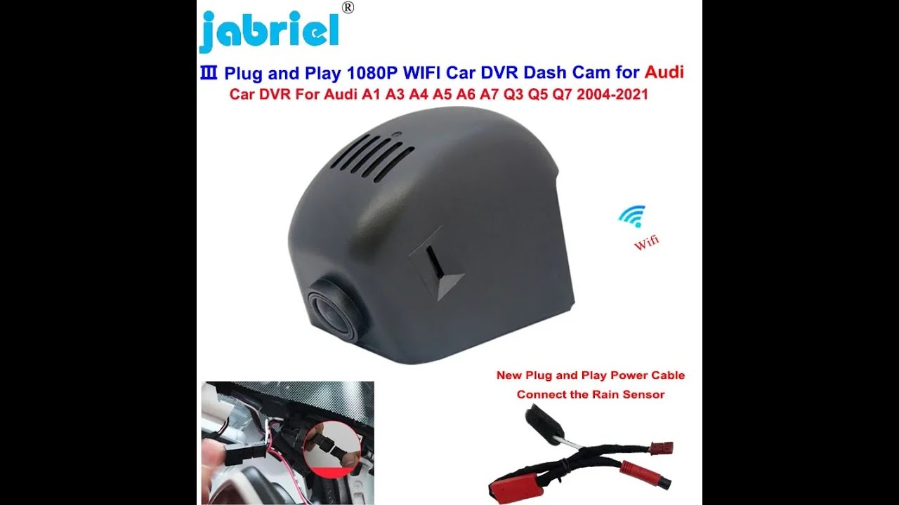 Review Plug and Play Car DVR Dashcam For Audi Wifi Camera 1080P Dash ...