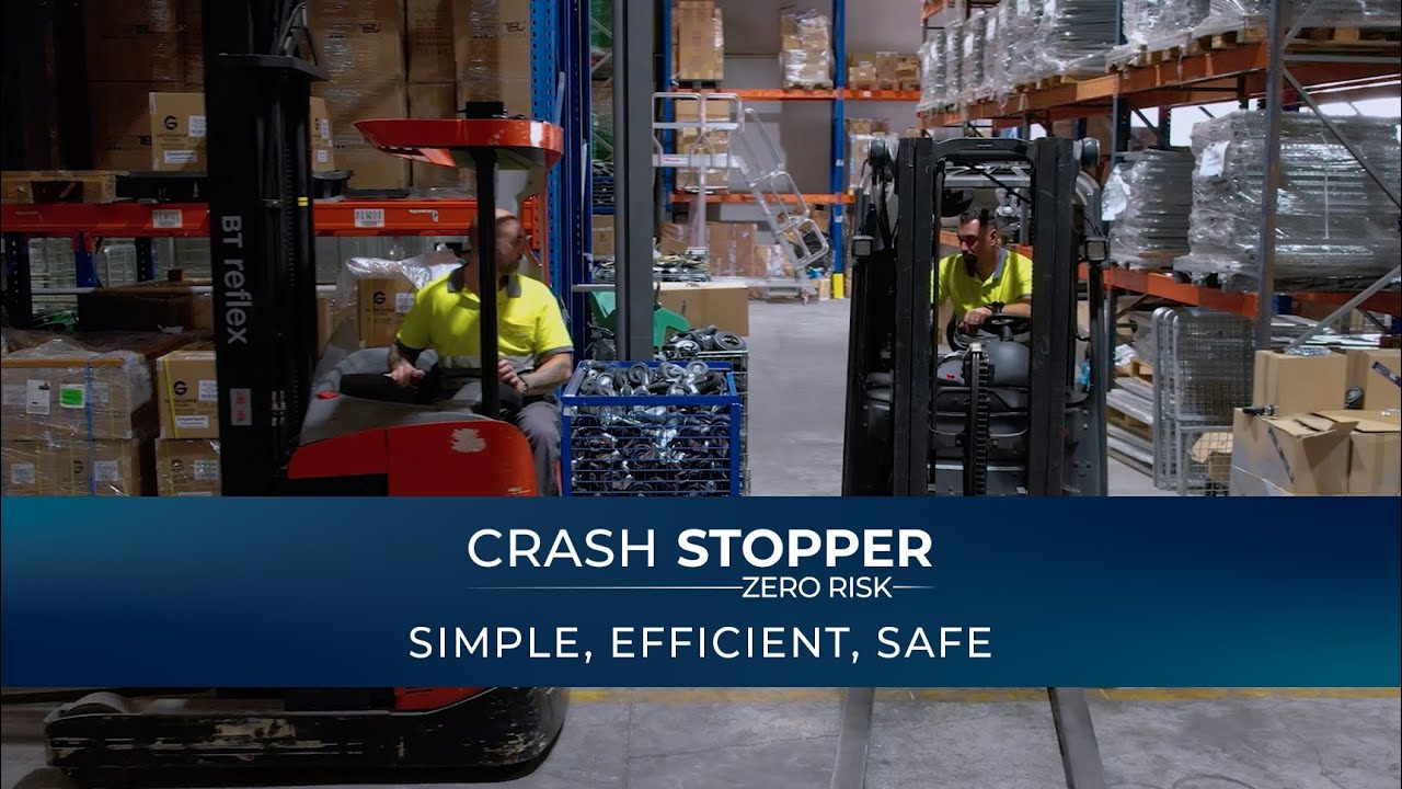 CRASH STOPPER: Anti-collision solution for industrial warehouse ...