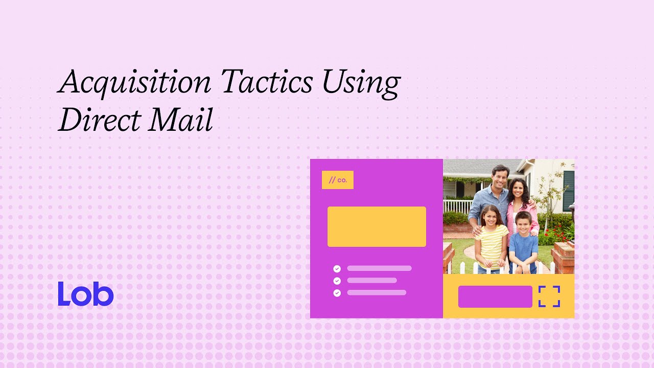Advanced Acquisition Strategies for Intelligent Direct Mail - YouTube