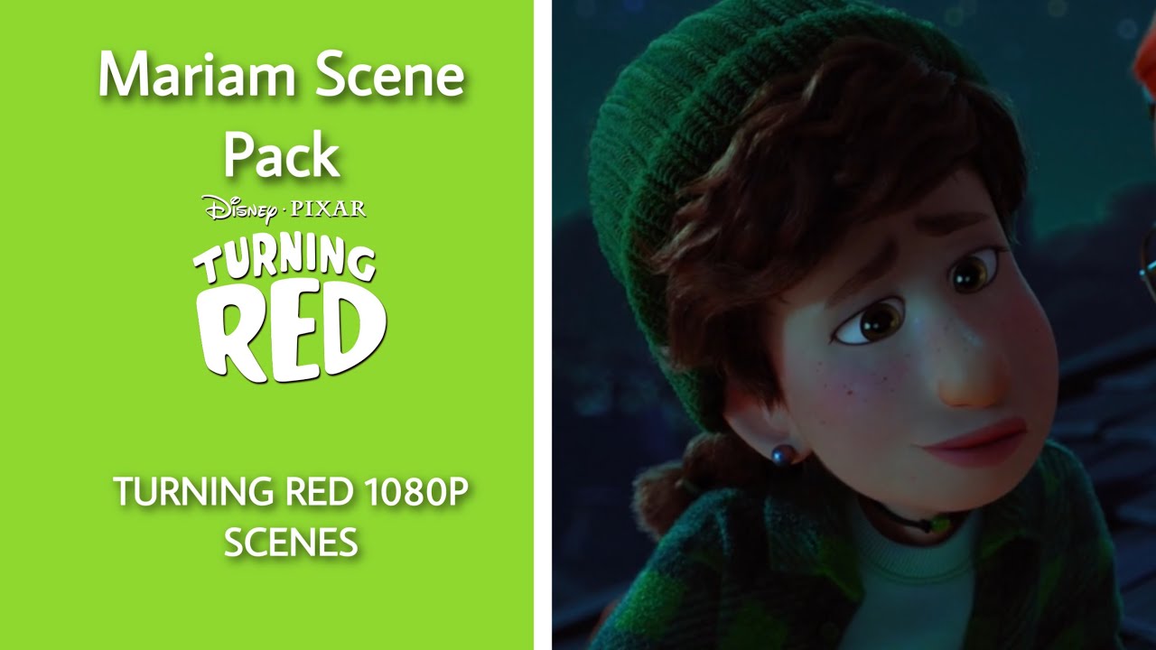 Miriam Scene Pack | Turning Red All Miriam Scenes For Edits 1080P ...