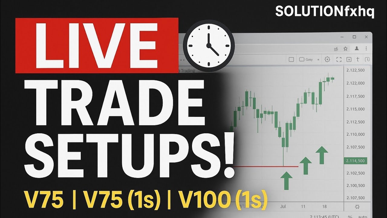 How I Analyze V75, V75 (1s) & V100 (1s) for Precision Entries (Deriv ...
