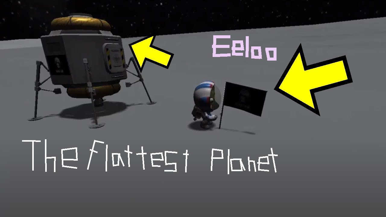 KSP How to Land on Eeloo - YouTube