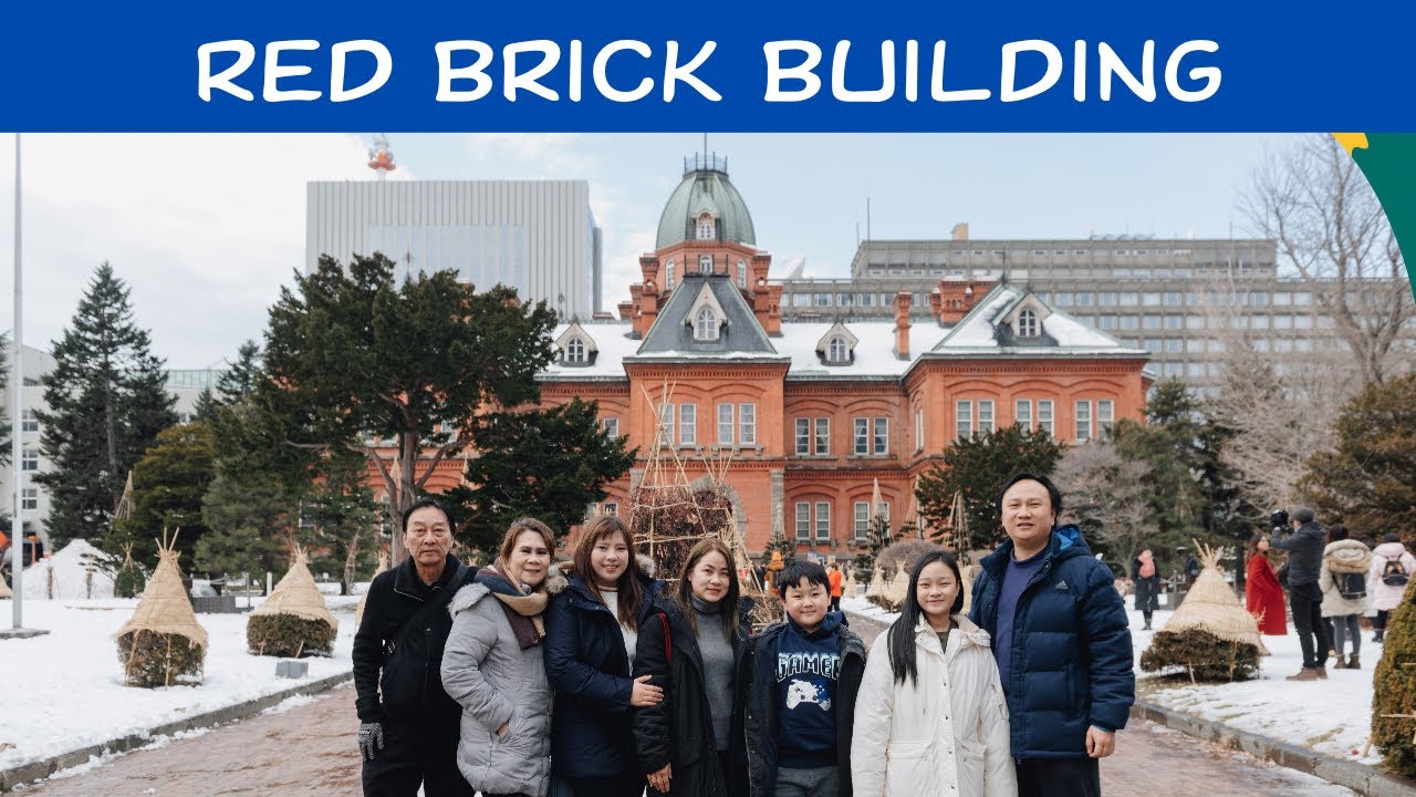 RED BRICK OFFICE (FORMER GOVERNMENT OFFICE BUILDING) SAPPORO HOKKAIDO ...
