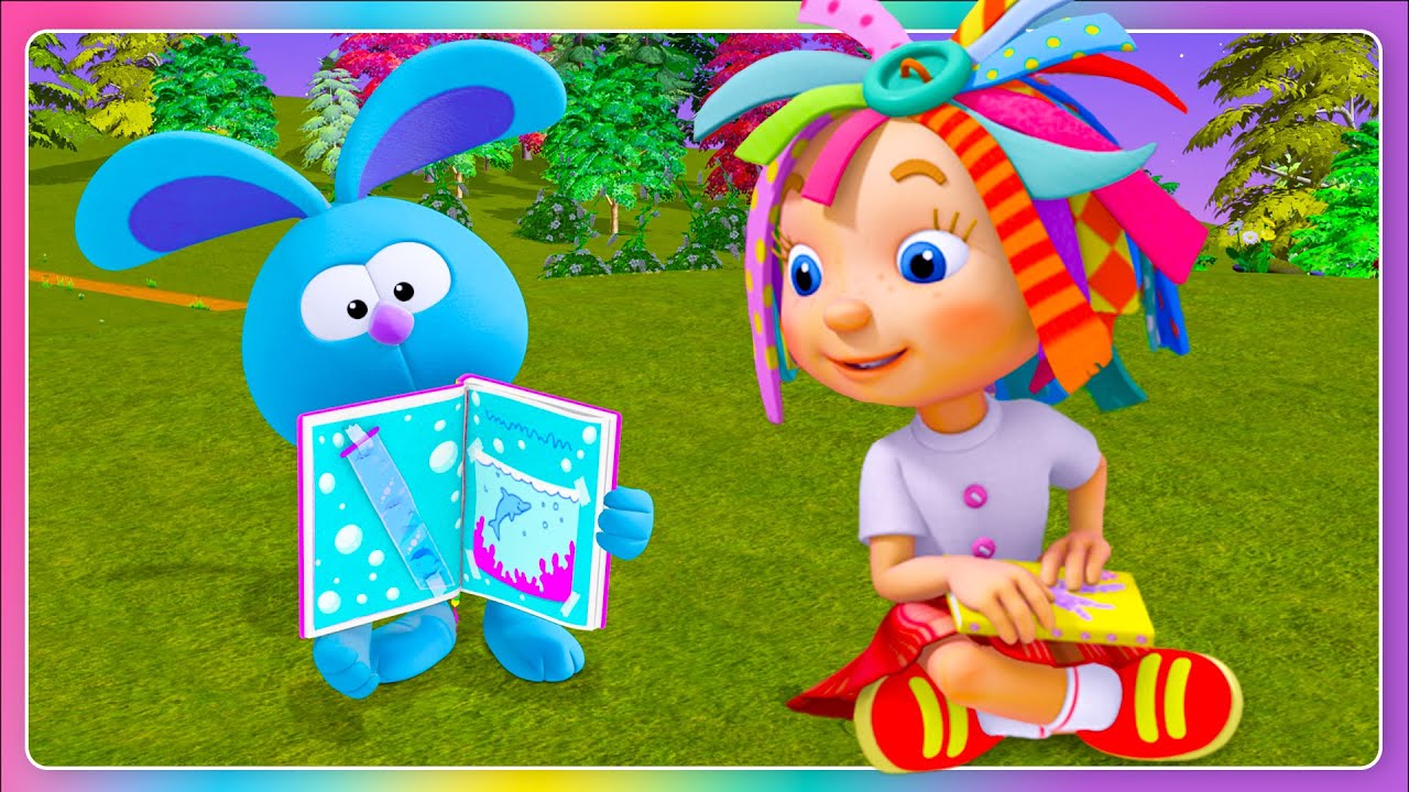 SHOW AND TELL 📚 USE YOUR IMAGINATION 🌈 Preschool cartoon - YouTube